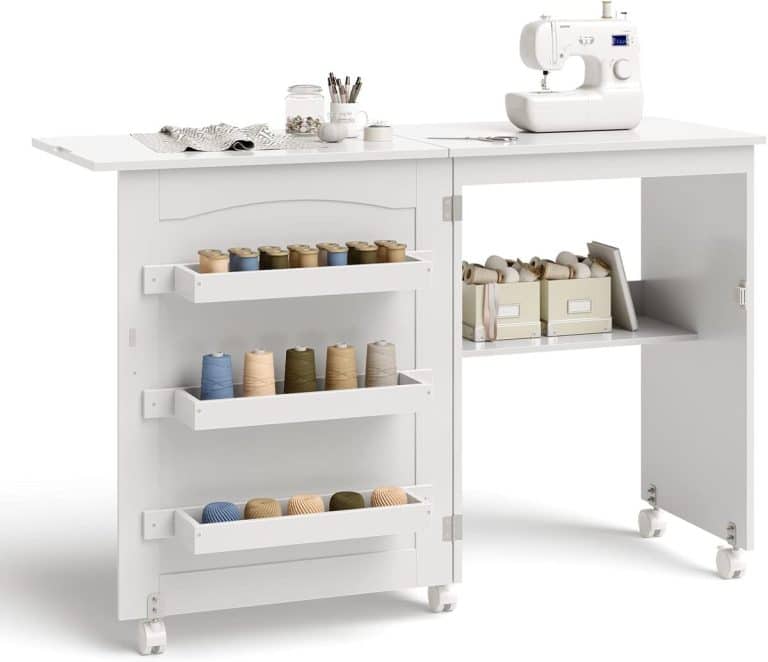 Test Giantex : table de couture pliable & multifonction