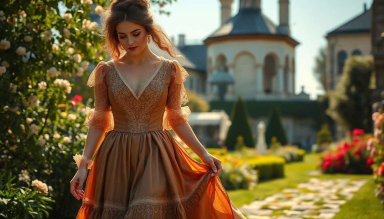 Découvrez le charme d'une robe mi-19e siècle avec Simplicity 2960